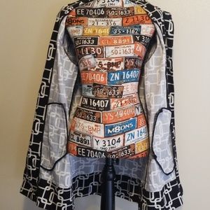 George | Jackets & Coats | George Black And White Links Coat | Poshmark